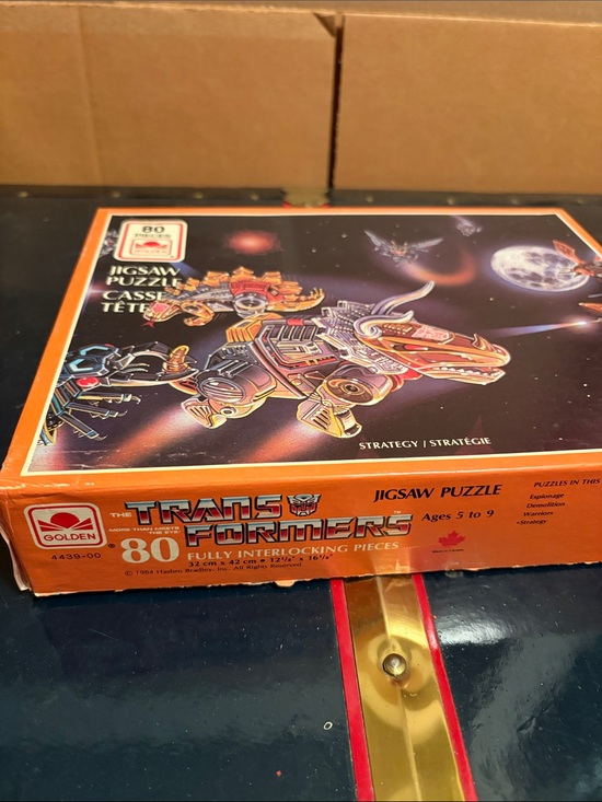 Toys | Transformers 8piece Jigsaw Puzzle Orange Box | Poshmark